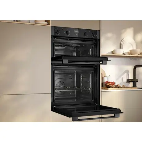 Neff U1ACE2AG3B 59 4cm Built In Electric Double Oven - Graphite Grey