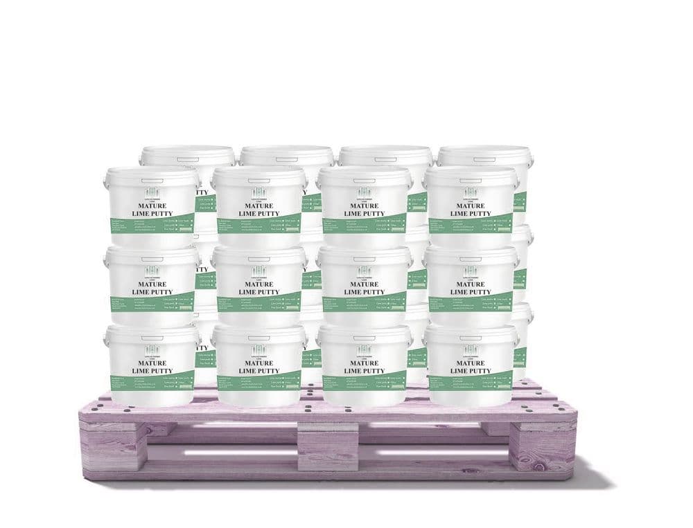 40 X lime Putty 25kg tub
