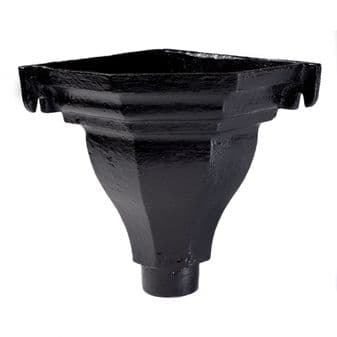 Buy Cast Iron Fluted Corner Hopper Heads For Guttering