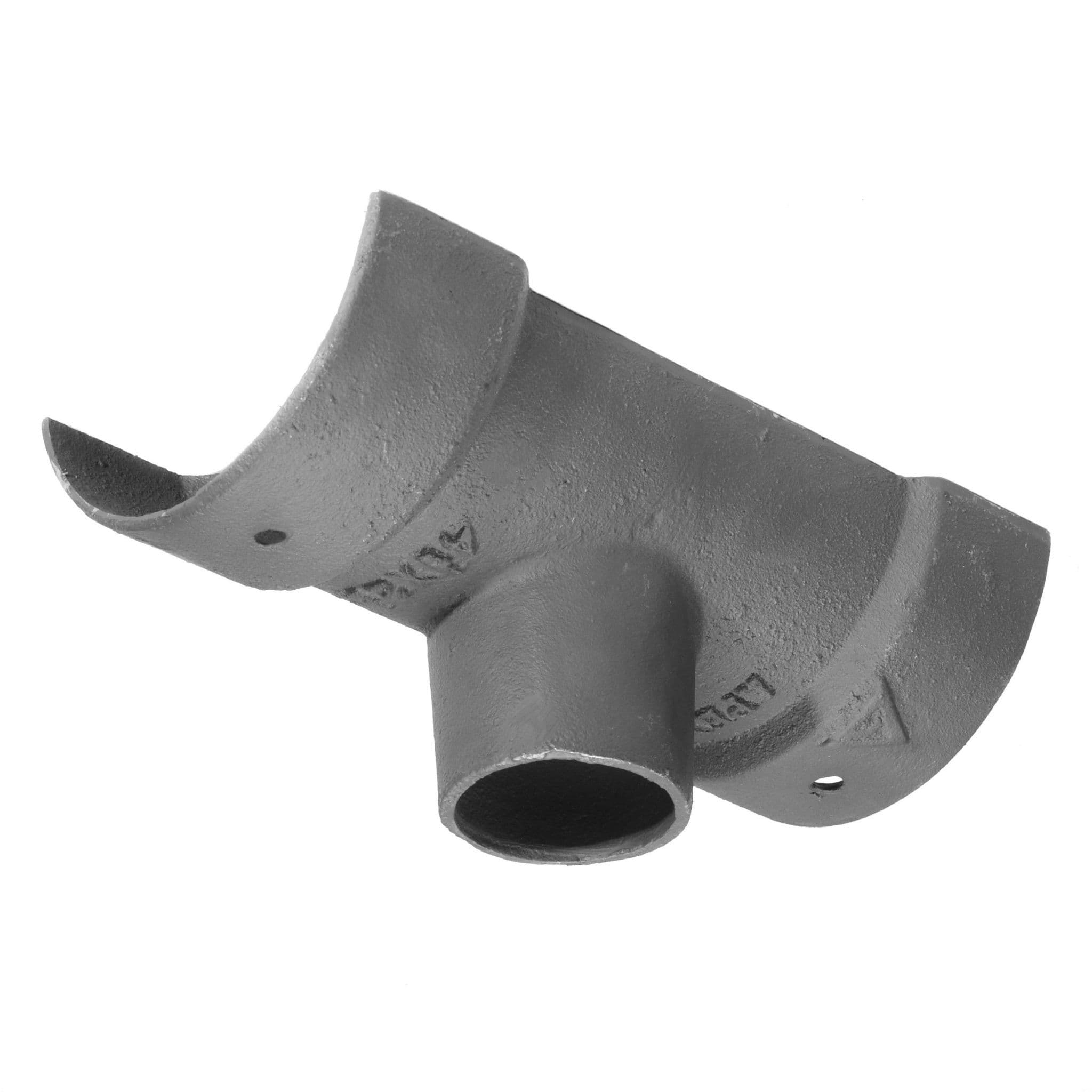 Half Round Cast Iron Gutter Outlets