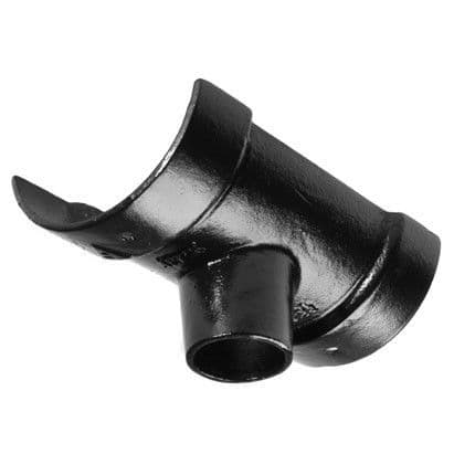 Half Round Cast Iron Gutter Outlets