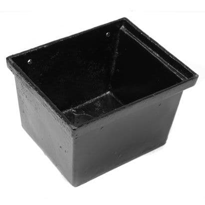 Rectangular Large Hopper Head - Cast Iron