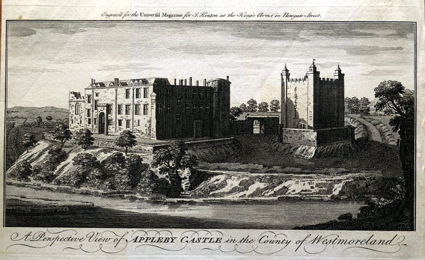 CUMBRIA APPLEBY CASTLE CAESARS TOWER MANSION HOUSE Original Antique ...