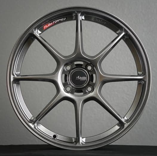 Advanti Blizzard 17x7 & 17 x7 5 40 4x100 Sparkling Hyper Dark Wheels