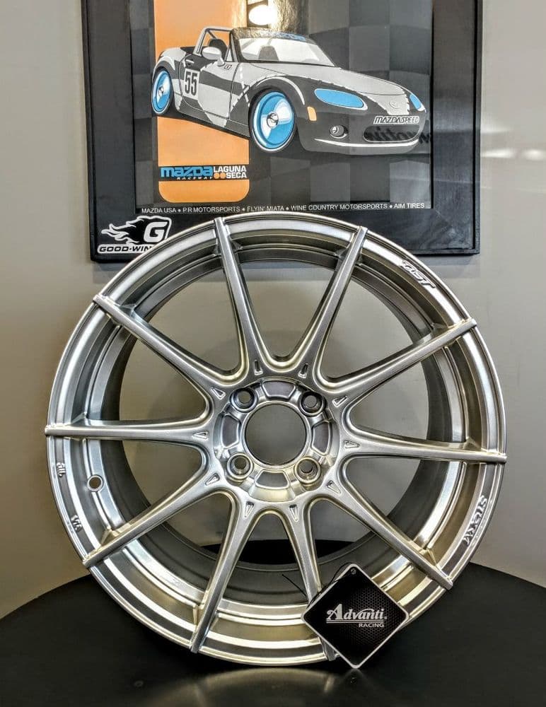 Advanti Racing Storm S1 16x7 5 - Hyper Silver ET35 for NA/NB ND & FIat ...