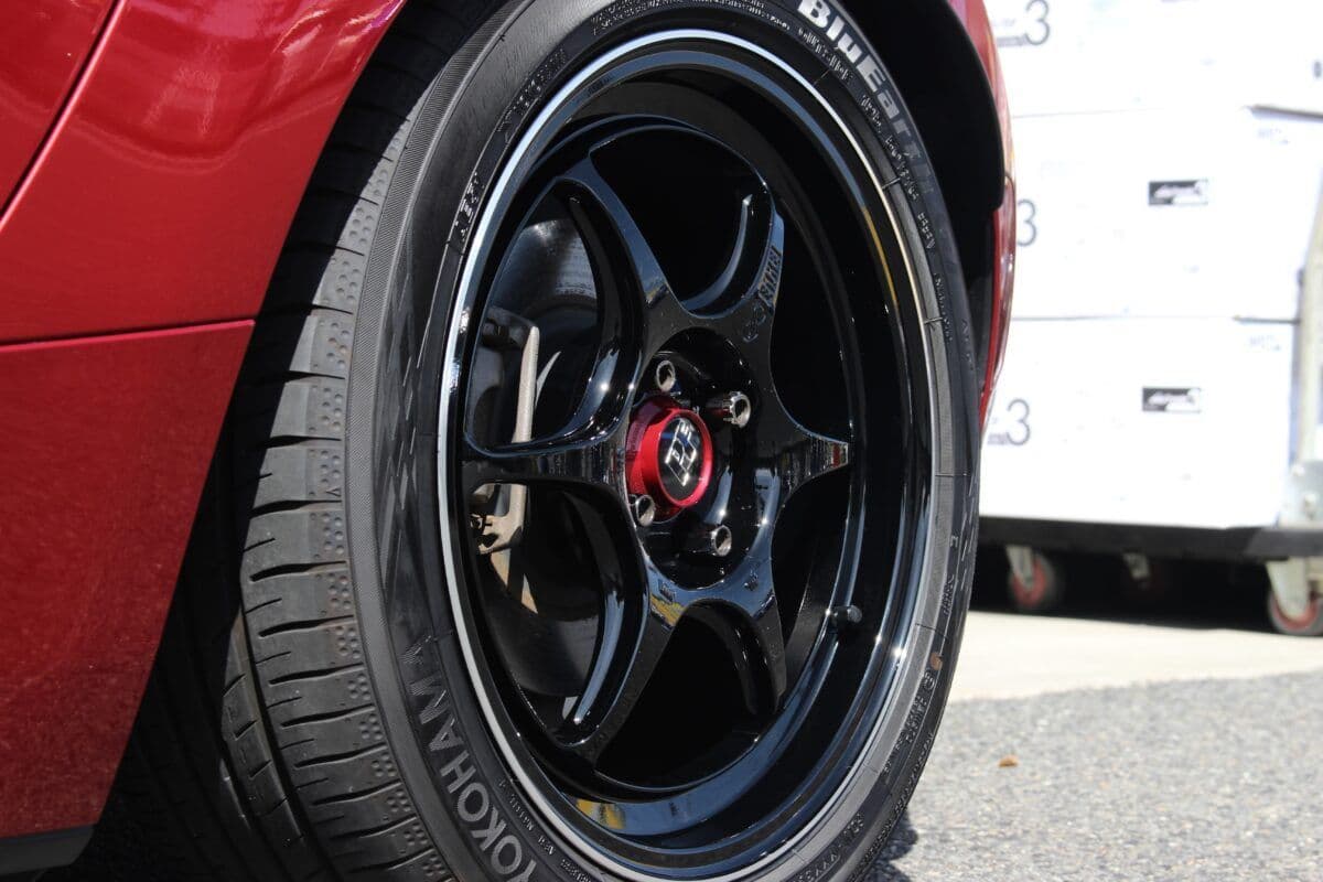 Enkei PF06 17x7 5 38mm 4x100 Machined Black