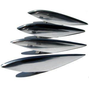 FE-AS001A POLISHED ALUMINIUM FENDER STRAKES