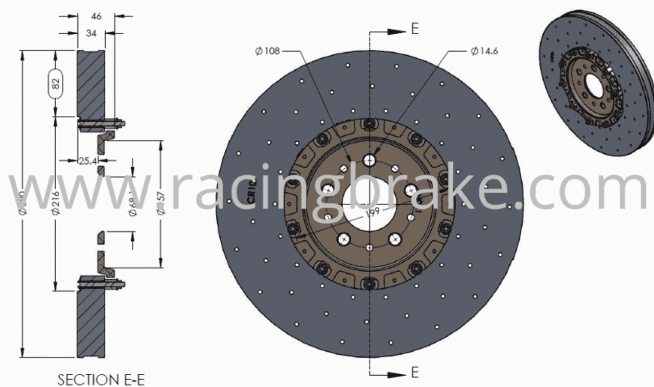 Ferrari 458 Italia Speciale & Spider RacingBrake Carbon Ceramic upgrade ...