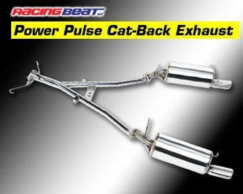 Mazda RX7 Racing Beat Power Pulse Street Legal Cat Back Exhaust System ...