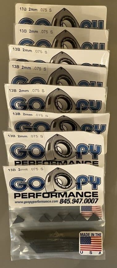 Mazda RX7FD & RX7FC Goopy Apex Seals Durable Performance Apex Seals
