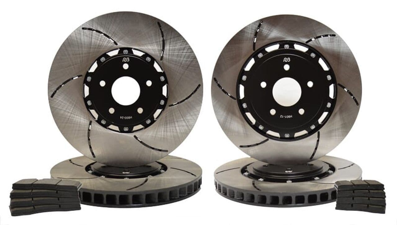 McLaren MP4-12C Iron Two-piece Brake Discs Kit Replacing OEM Carbon ...