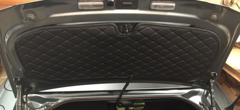 MX5 NC Carbon Miata Quilted Trunk Underliner