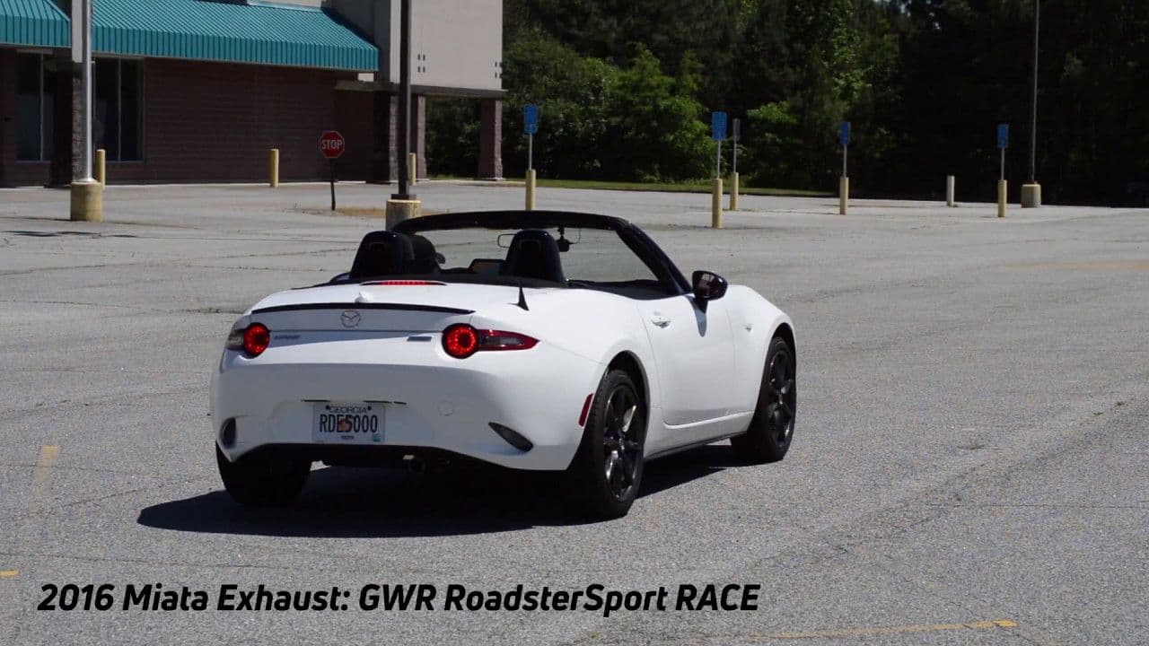 MX5 ND 1 5 &2 0 SuperStreet Twin Tip 2016-2024 Exhaust