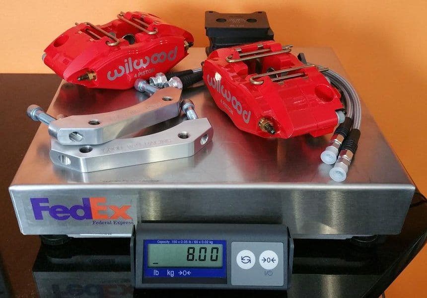 MX5 ND 2016-22 Ultralight REAR 4 Piston Calliper Upgrade 2 0 Litre Cars ...