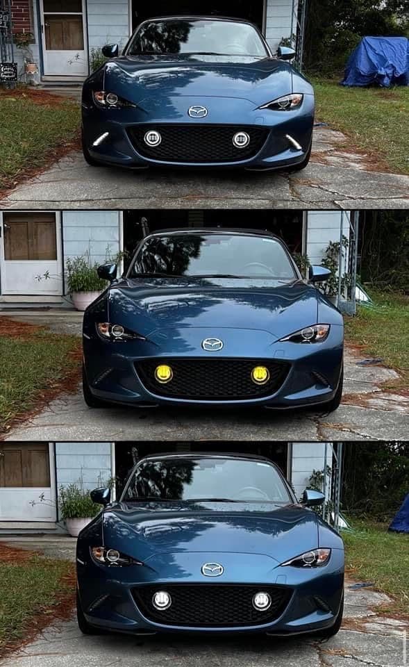 MX5 ND Carbon Miata Spyder Grille with Dual Colour Lights