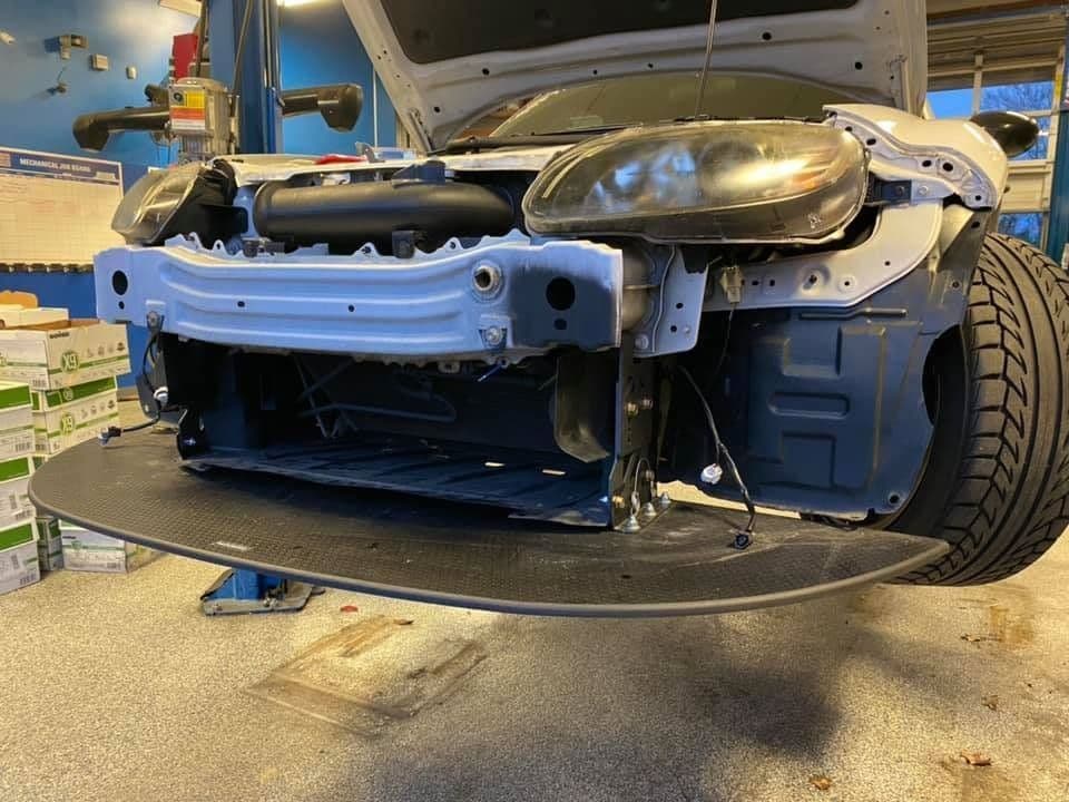 MX5NC Racebred Components Front Splitter Blade