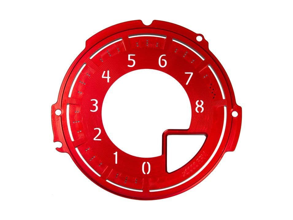 MX5ND 2016 -2018 Red Edition Billet Tachometer Dial