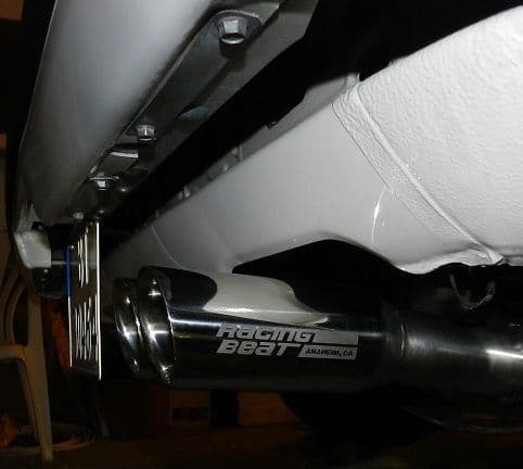 Racing Beat RX7 83-85 Power Pulse Main Silencer