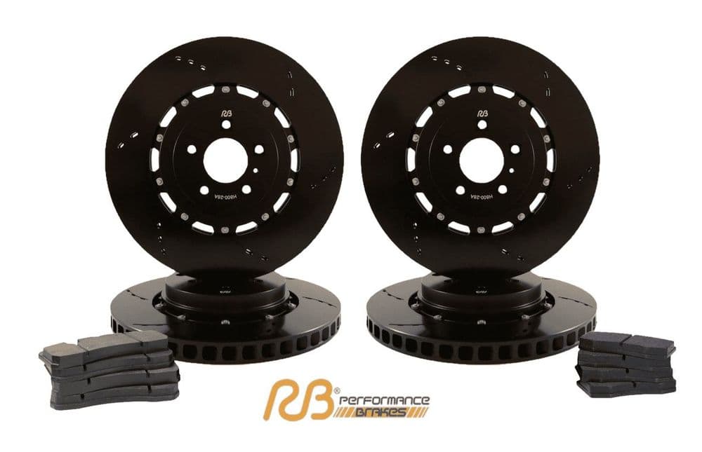 RacingBrake 2 piece Disc Kit for Subaru WRX STi 2018