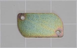 RX7 FC Engine Blanking plate kit for aftermarket Exhaust installation