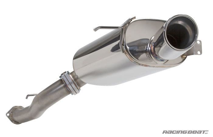 RX7 FD RACING BEAT SINGLE TIP CAT BACK EXHAUST 1991-2002