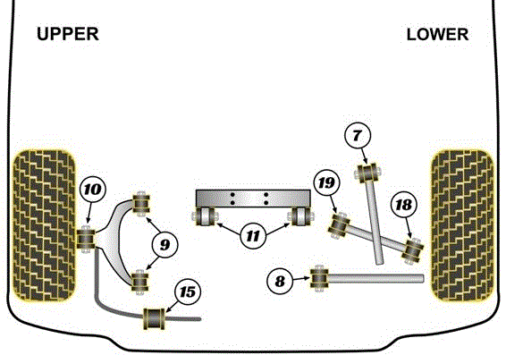 Mazda RX7 FD3S Suspension