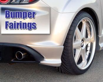 RX8 Racing Beat Rear Bumper Fairings 04-08 RX-8