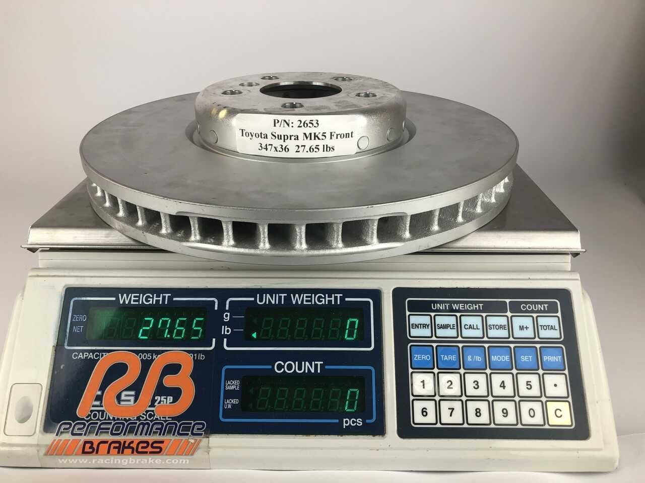 Toyota Supra MK4 2020-2024 Carbon CCM Brake upgrade kit