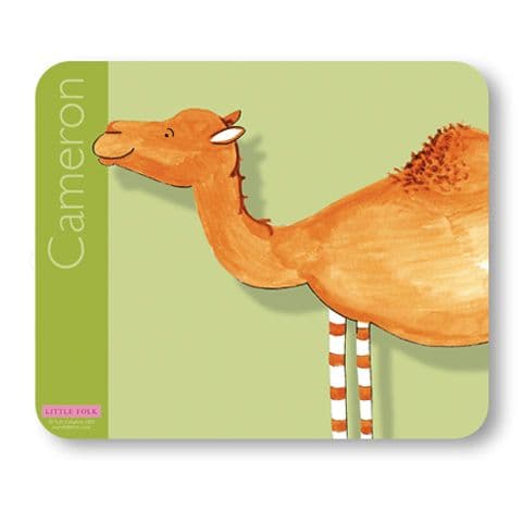 Personalised Camel Modern Placemat - Bump the Little Camel