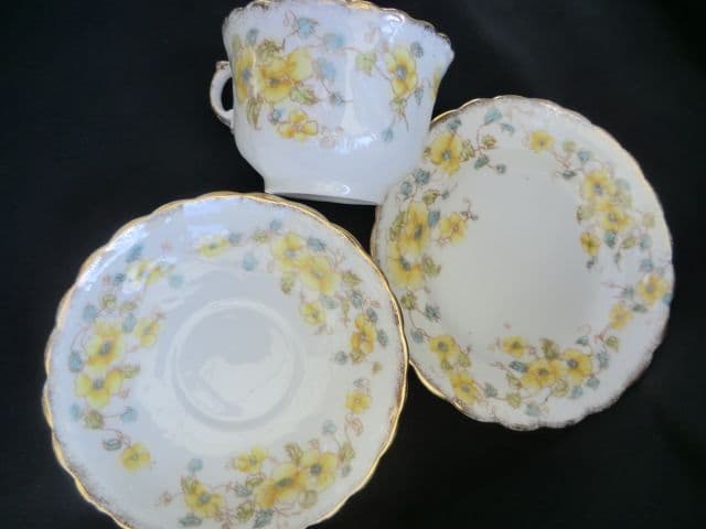 Edwardian tea trio - Redfern & Drakeford style CAREWORN