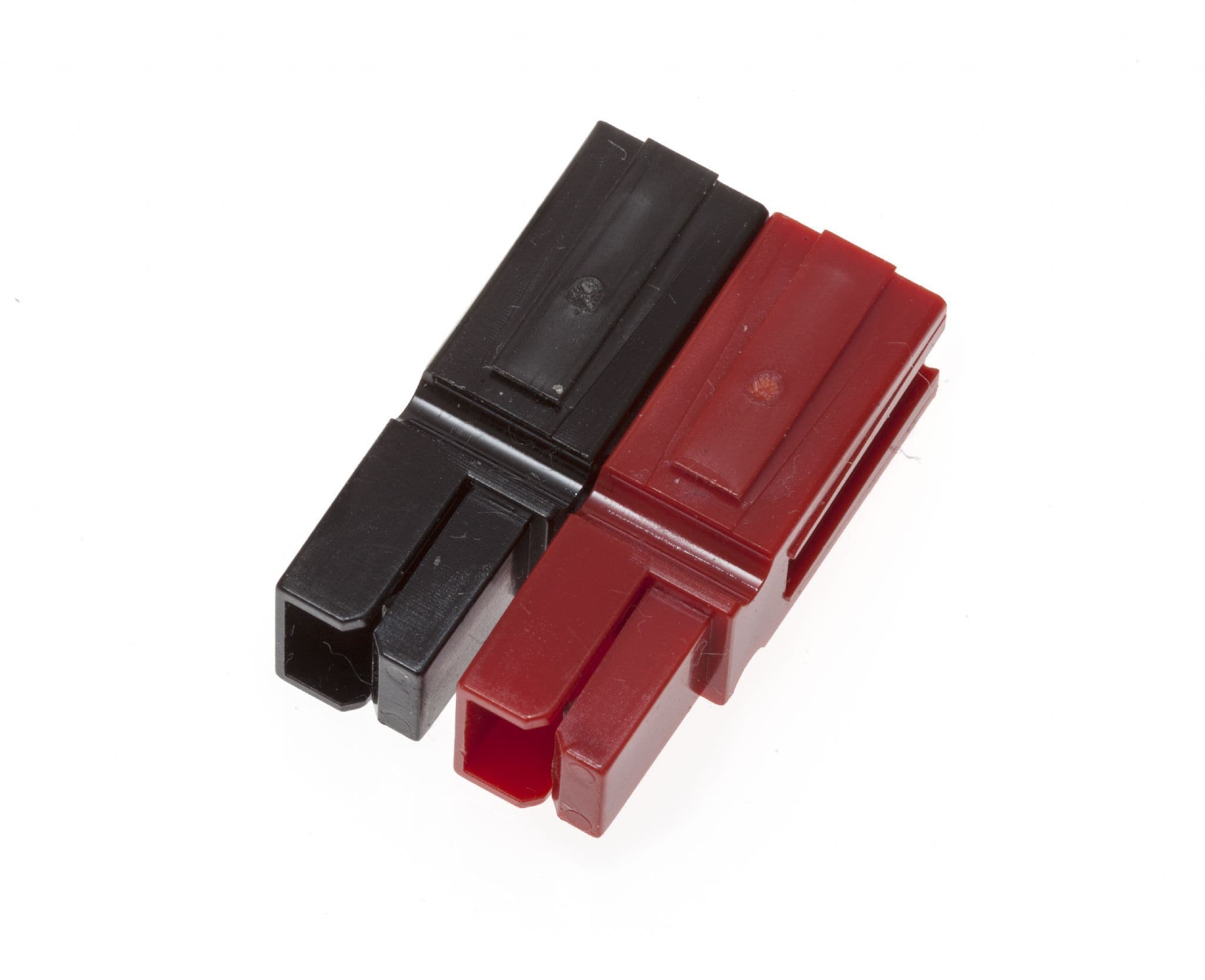 30 Amp Single Pole Interlocking Battery Power Connectors Red and Black ...