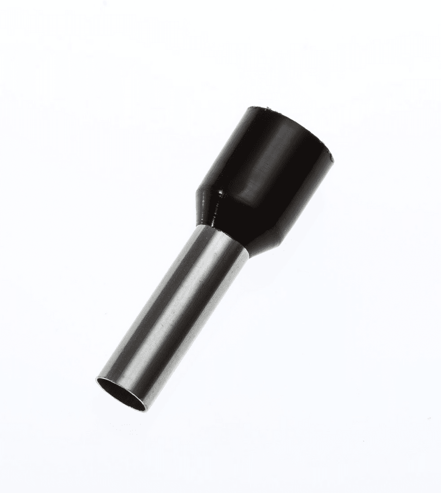BOOTLACE FERRULES CRIMP CORD END TERMINALS CABLE CRIMP E6012 BLACK 6 ...