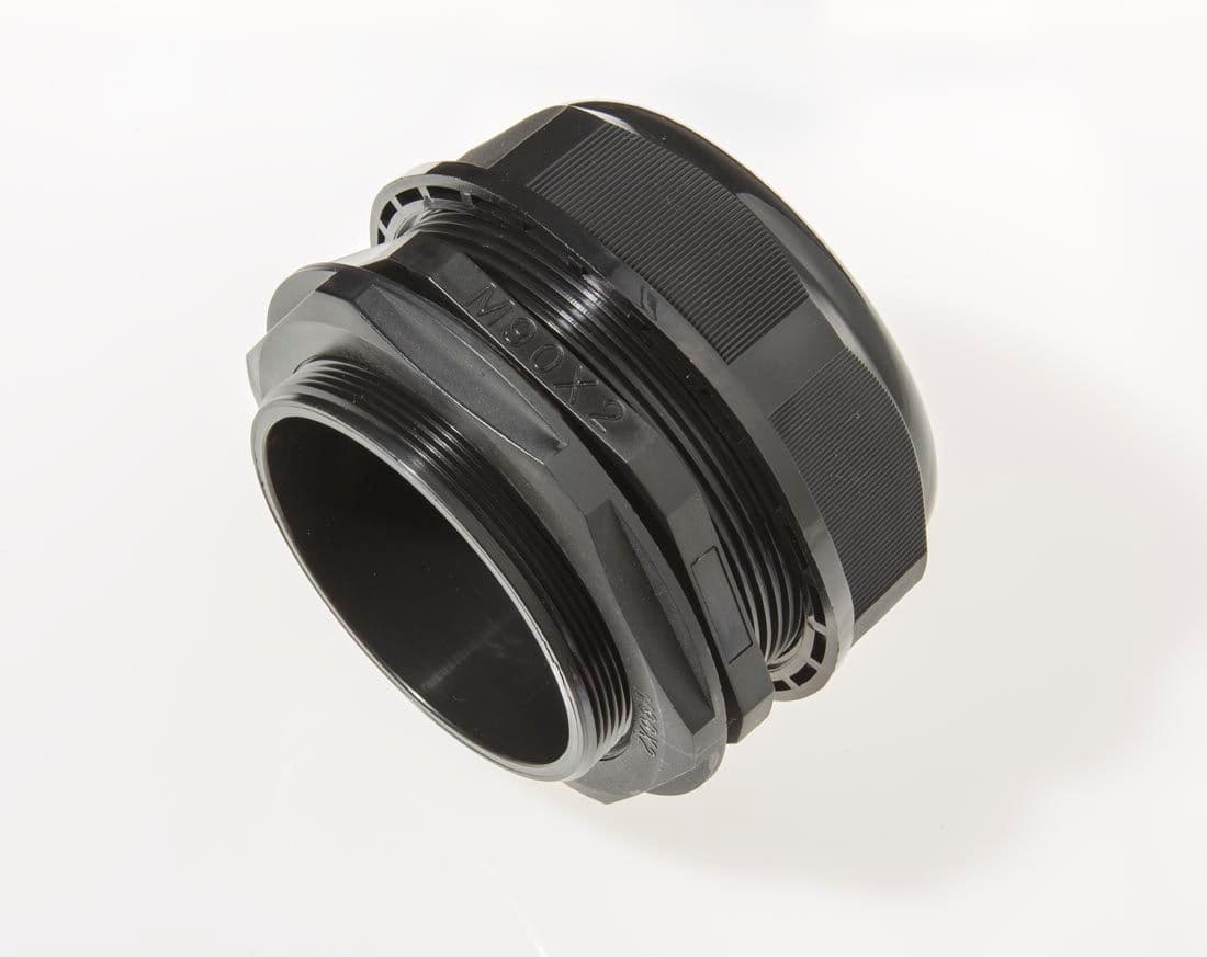 Cable Gland, BLACK, M95, mm, UL Nylon 66