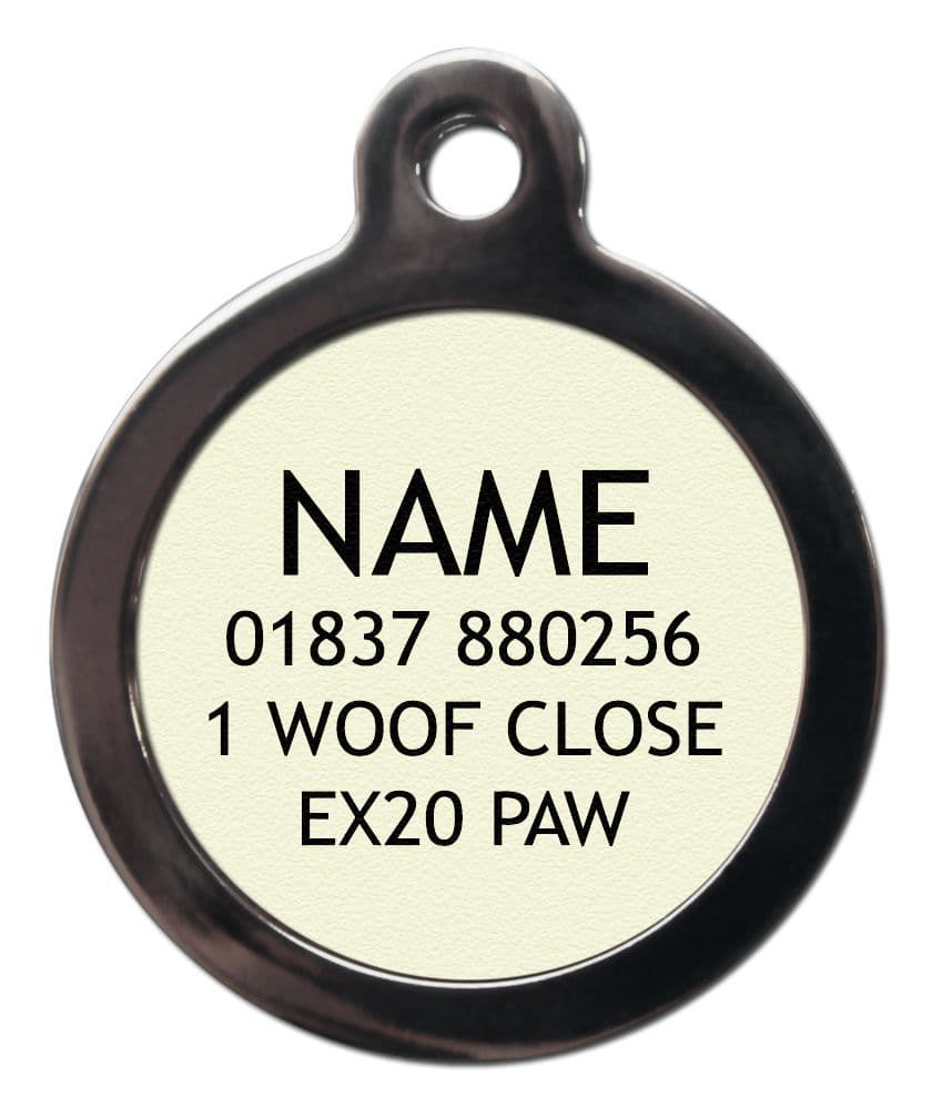 Pet ID Tag ANGEL Wings