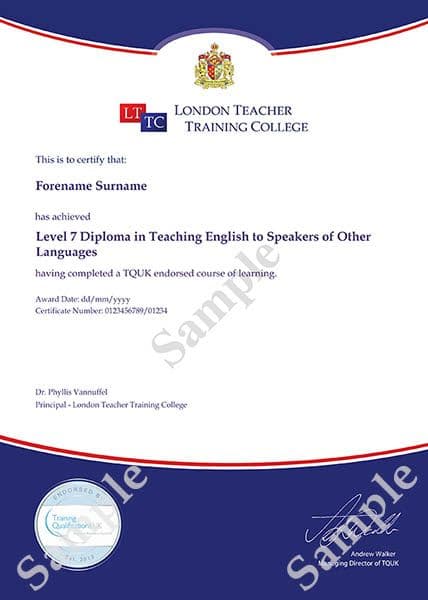 Diploma in TESOL