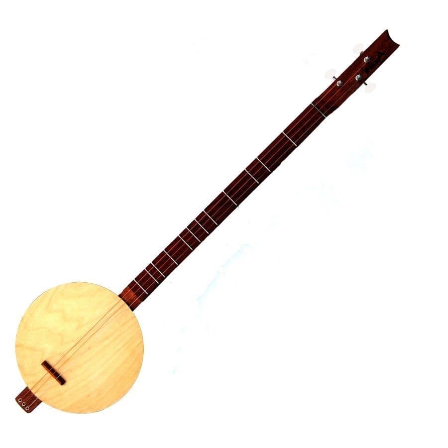 Astons Banjo Strum Stick Dulcimer 3 String Acoustic Open Back