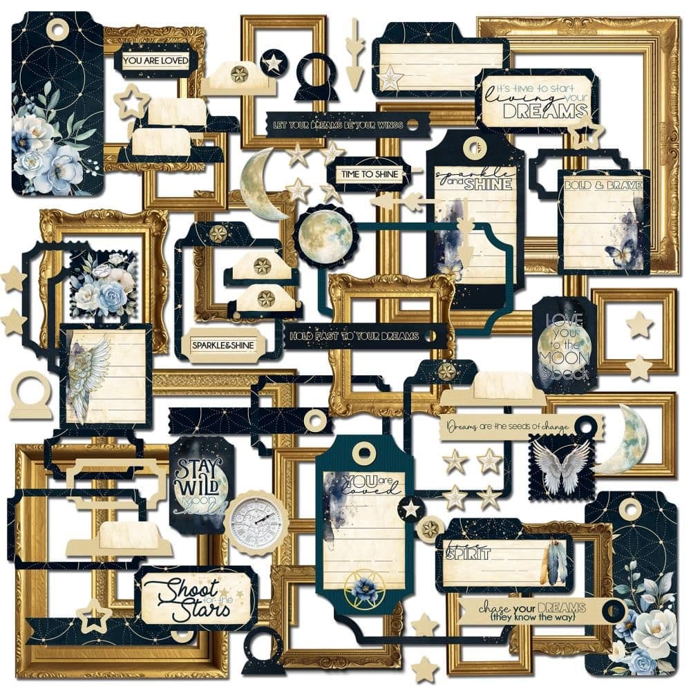 49 and Market Die-Cut Elements - Starlight Dreams
