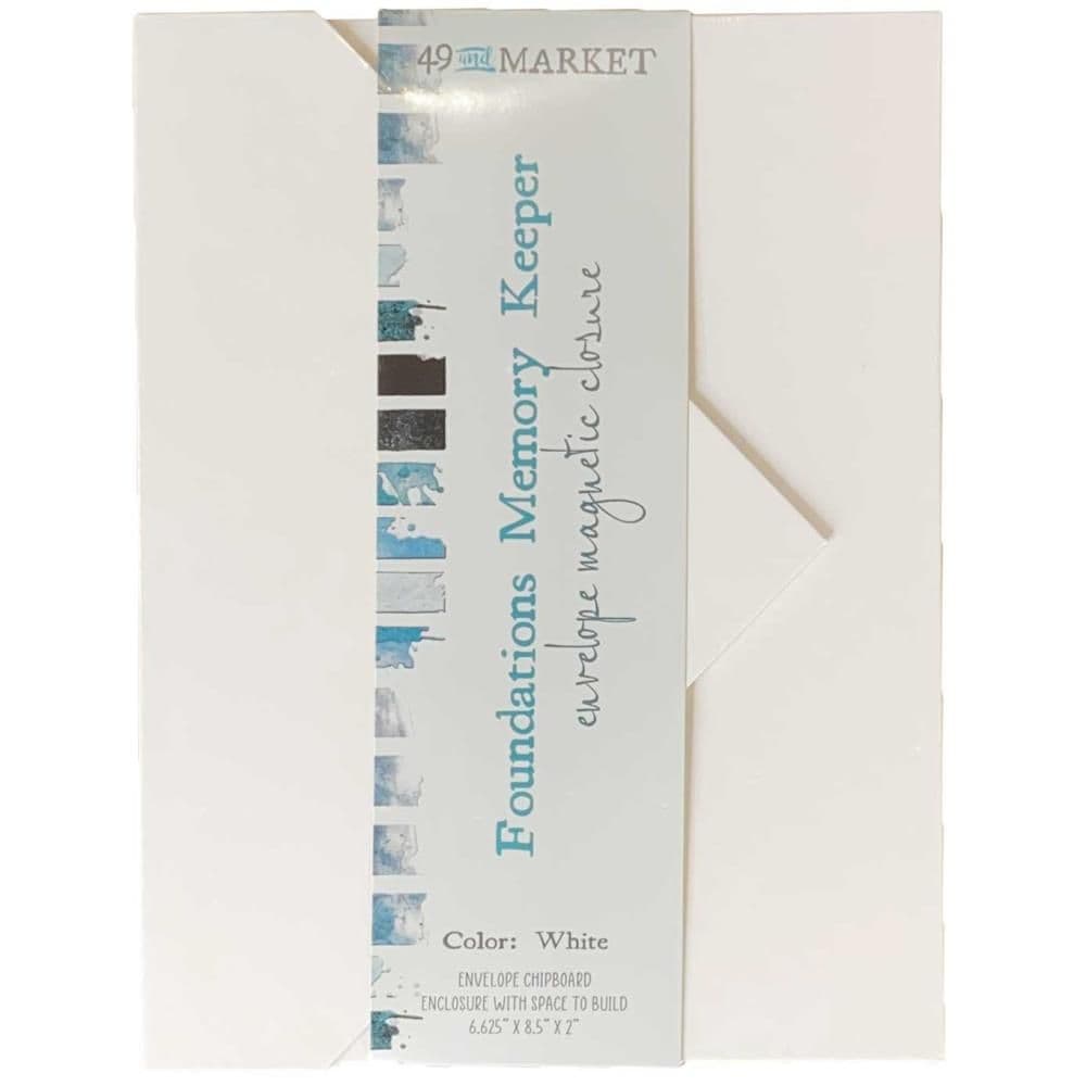 49 And Market Foundations Memory Keeper Envelope - White
