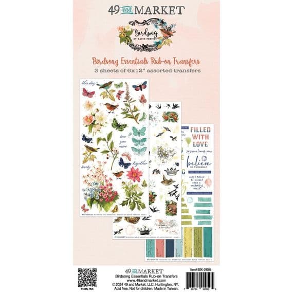 49 And Market Rub-Ons - Birdsong Essential