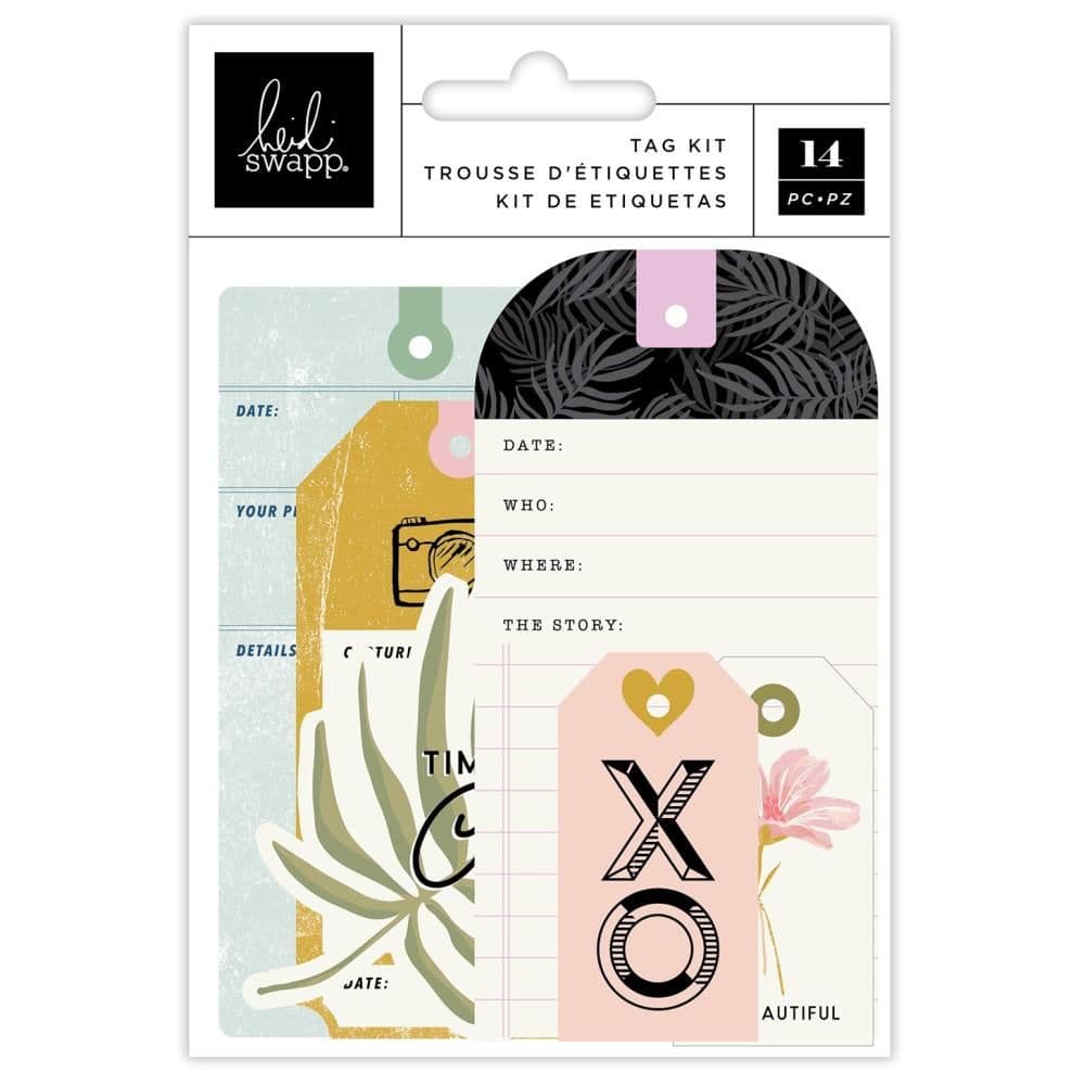 American Crafts - Heidi Swapp Tag Kit - Old School
