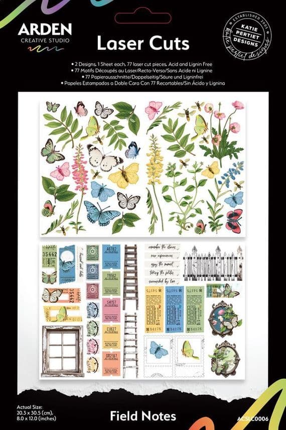 Arden Creative Studio Laser Cuts - Field Notes
