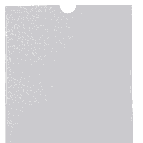 Clear Storage Pockets - A6 - 25 Pack