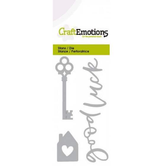 Craft Emotions Die - Key New Home 1