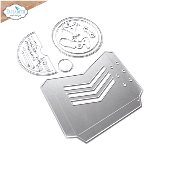 Elizabeth Craft Designs Dies - Planner Essentials Pocket Set Chevron ...