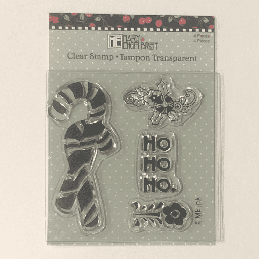 Mary Englebreit Mini Clear Stamp - Candy Cane