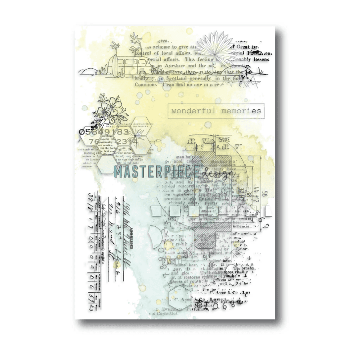 Masterpiece Design Clear Stamp Set - Summer Things