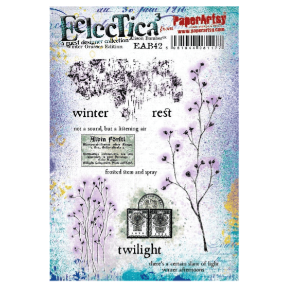 PaperArtsy Eclectica E Alison Bomber 42 Winter Grasses Edition - EAB42 ...