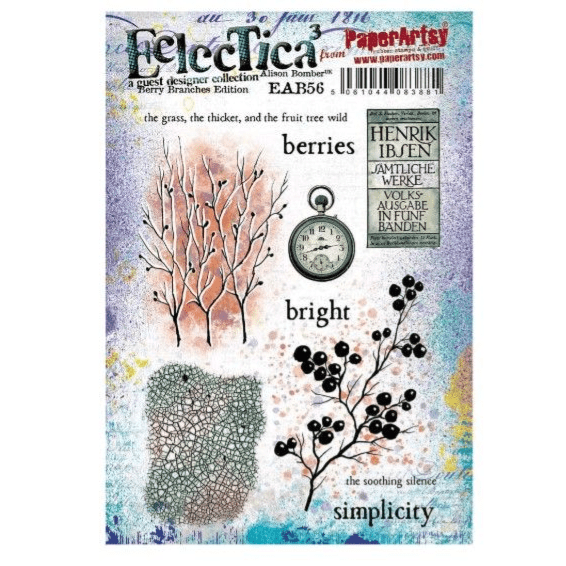 PaperArtsy Eclectica E Alison Bomber 56 Berry Branches Edition - EAB56 ...