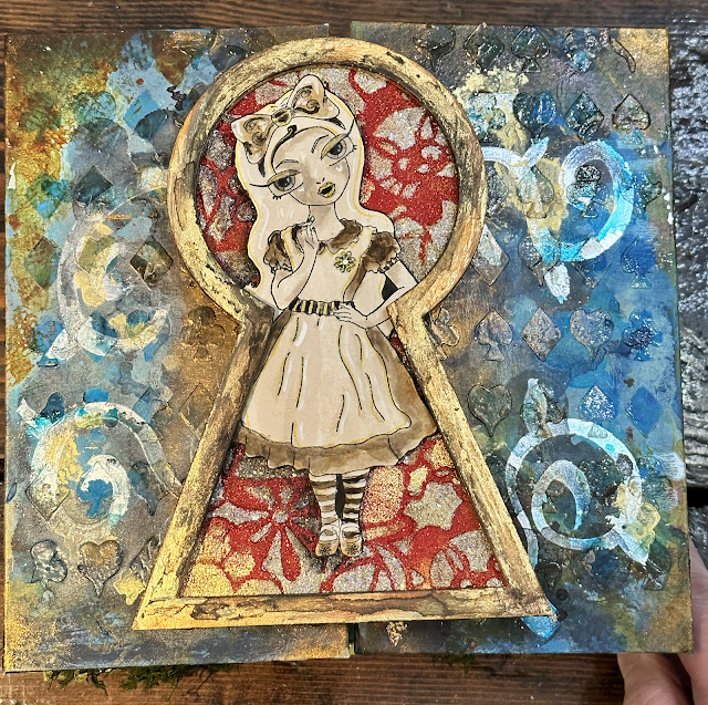 PaperArtsy Eclectica E Mounted Rubber Stamp Set - Nicci Battilana 16 ...