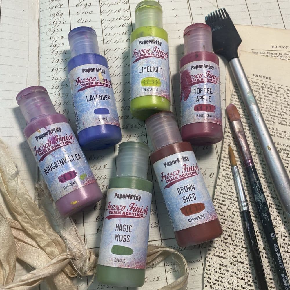Paperartsy Fresco Finish Chalk Paint - Berrylicious Brights Alison ...